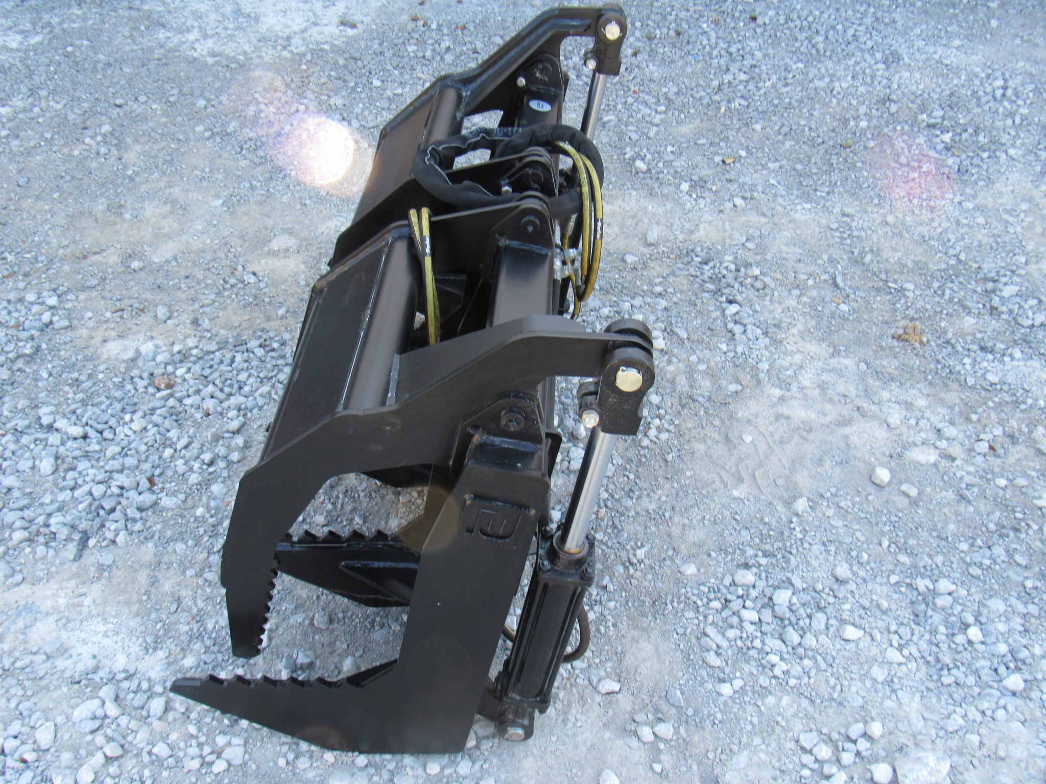42″ Root Rake Clam Grapple Attachment Fits Mini Skid Steer Quick Attach ...