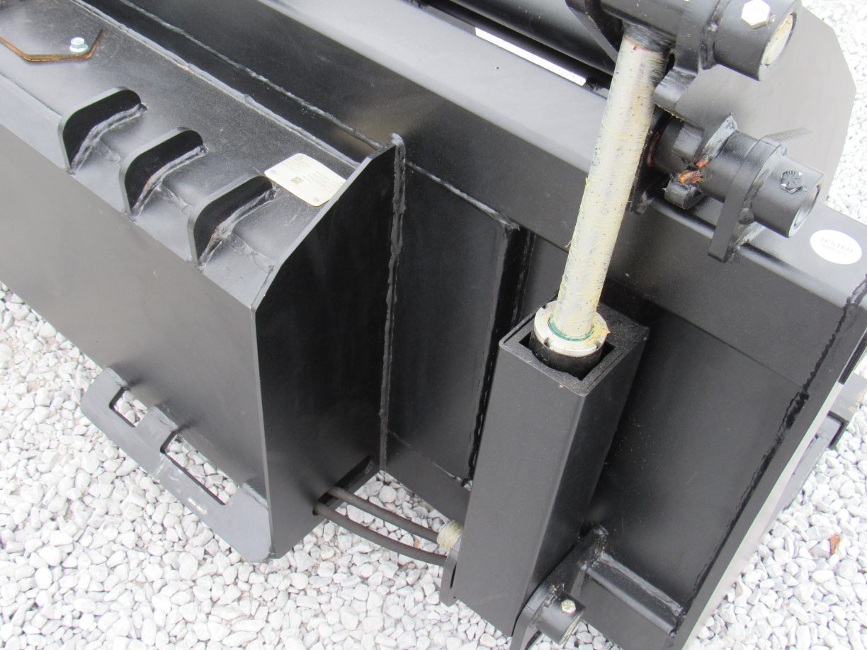 80″ Heavy Duty Dual Tine Root Rake Clam Grapple with Teeth Attachment ...