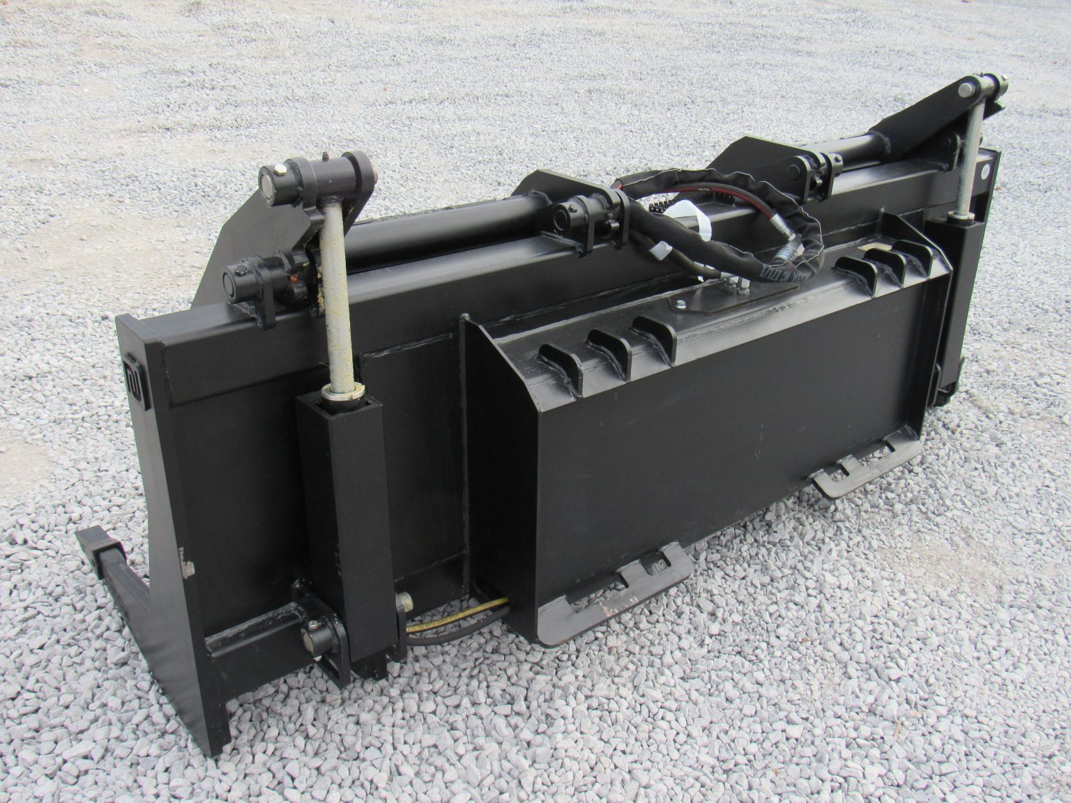 84″ Severe Heavy Duty Dual Tine Root Rake Clam Grapple with Teeth ...