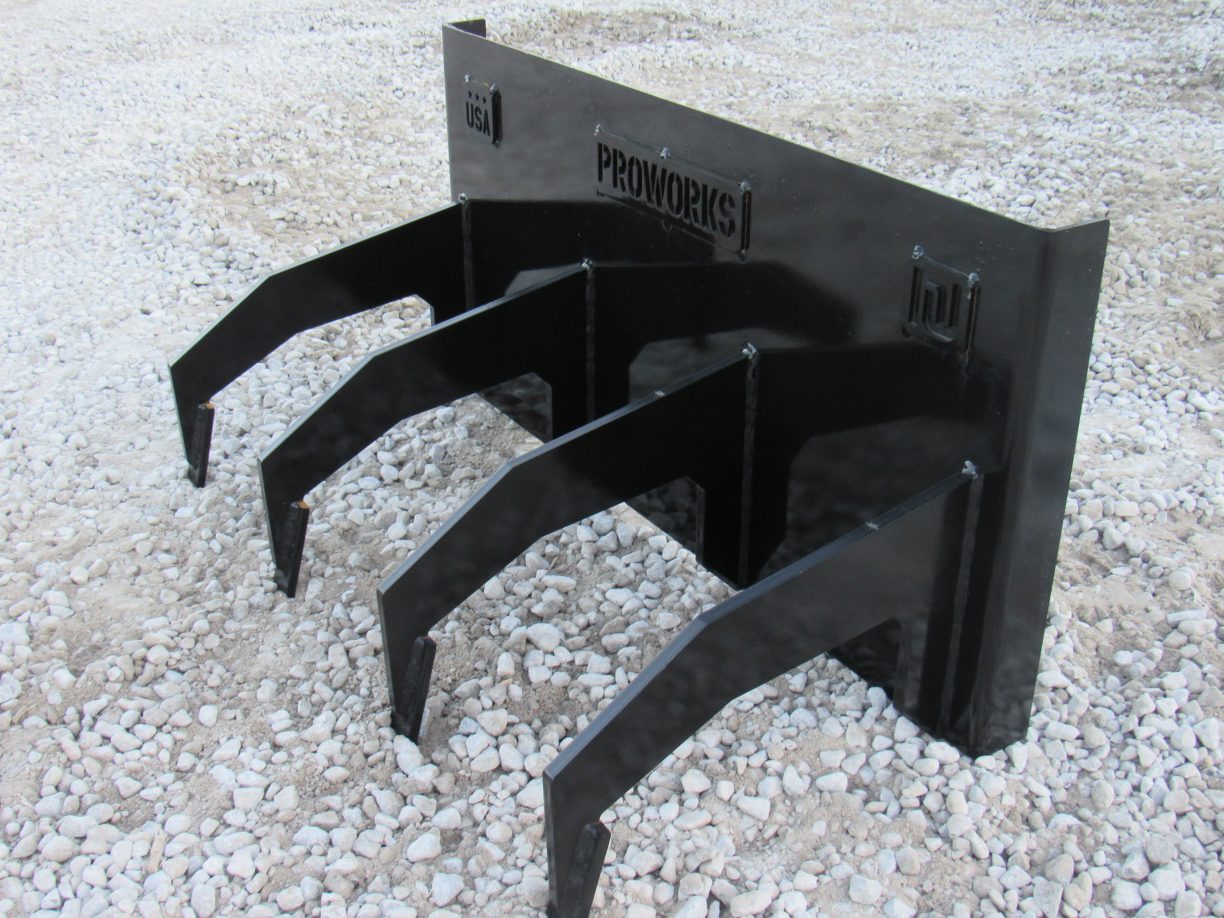 4 Tine Ripper Soil Tiller Fits Bobcat MT Mini Skid Steer – Skid Steer ...