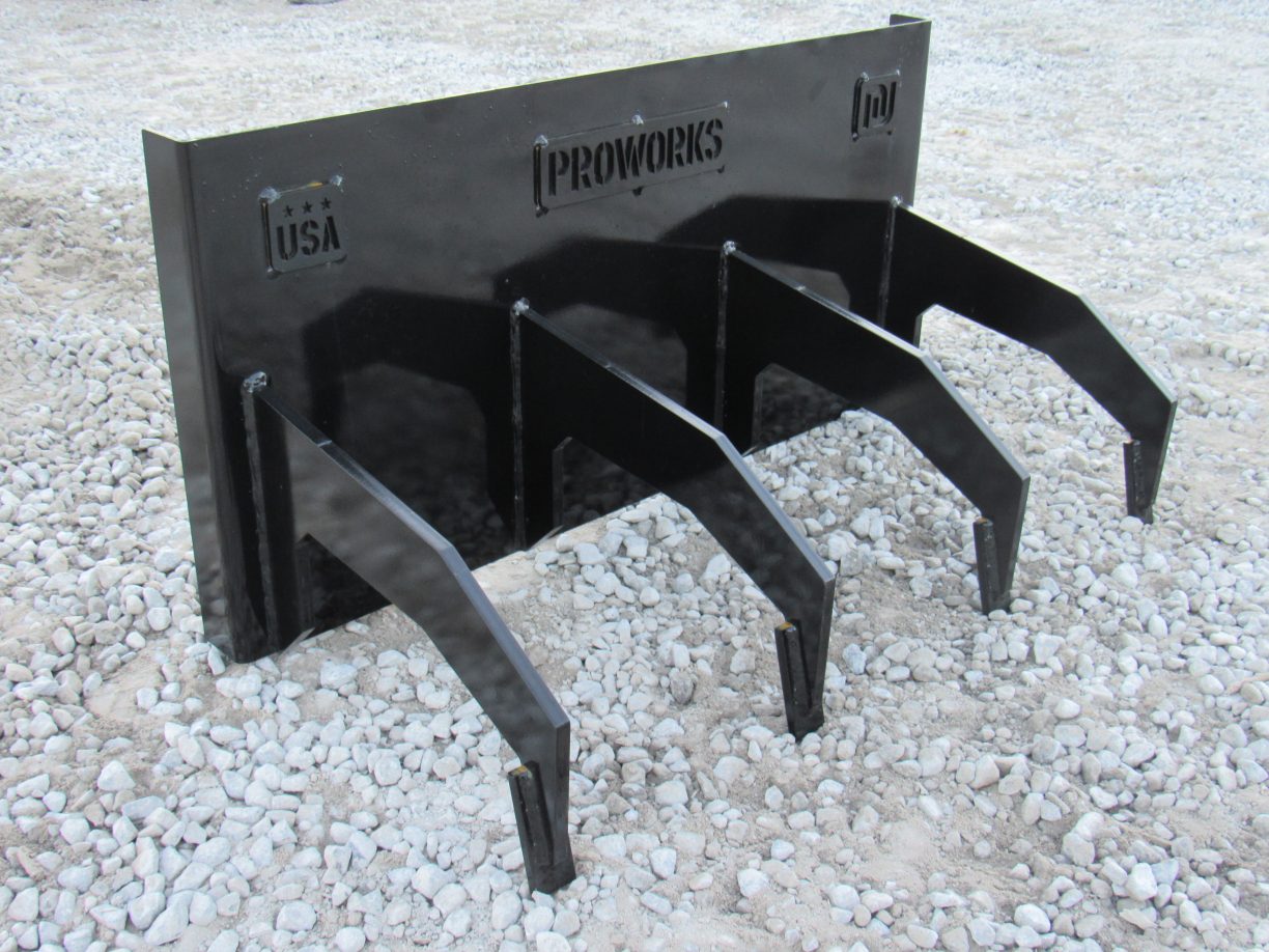 4 Tine Ripper Soil Tiller Fits Bobcat MT Mini Skid Steer – Skid Steer ...