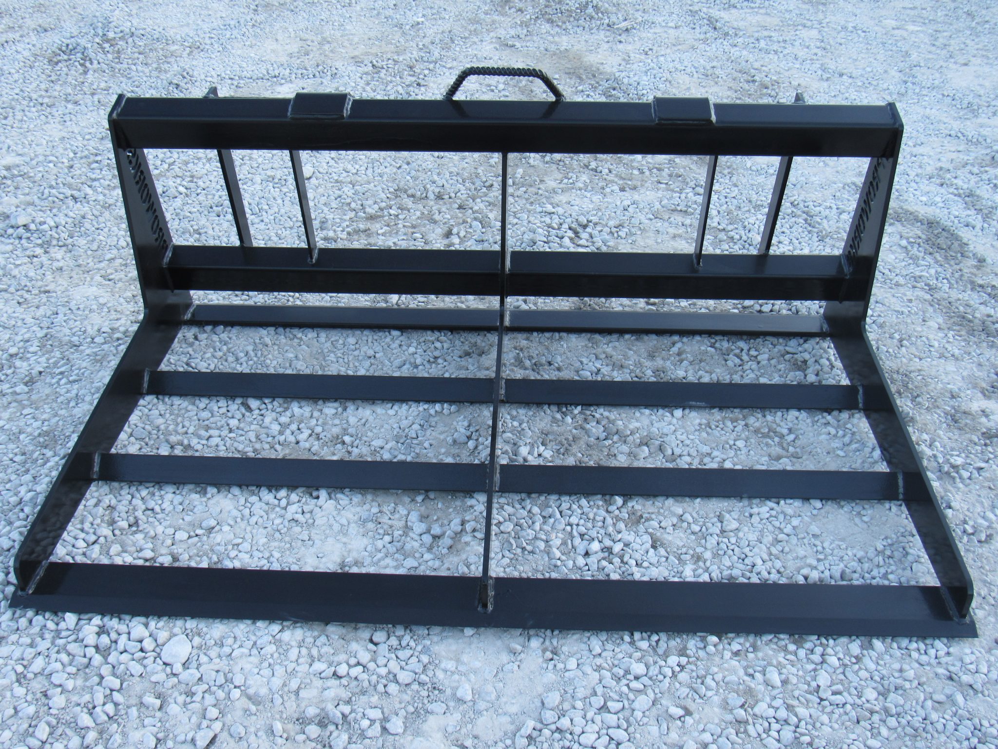 60″ Land Plane Carryall Leveler with Cutting Edge Fits Skid Steer Quick ...