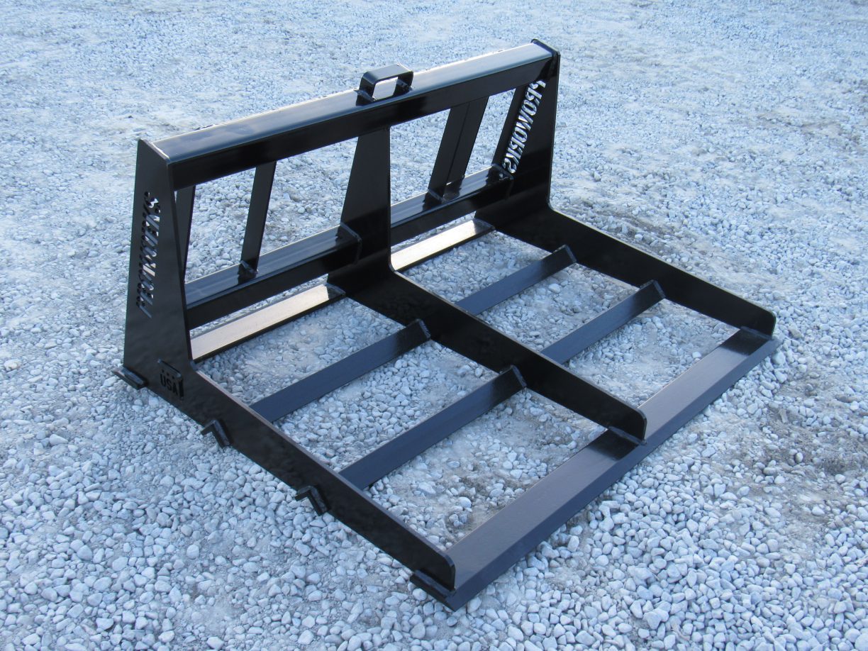 48″ Land Plane Carryall Leveler with Cutting Edge Fits Bobcat MT Mini ...