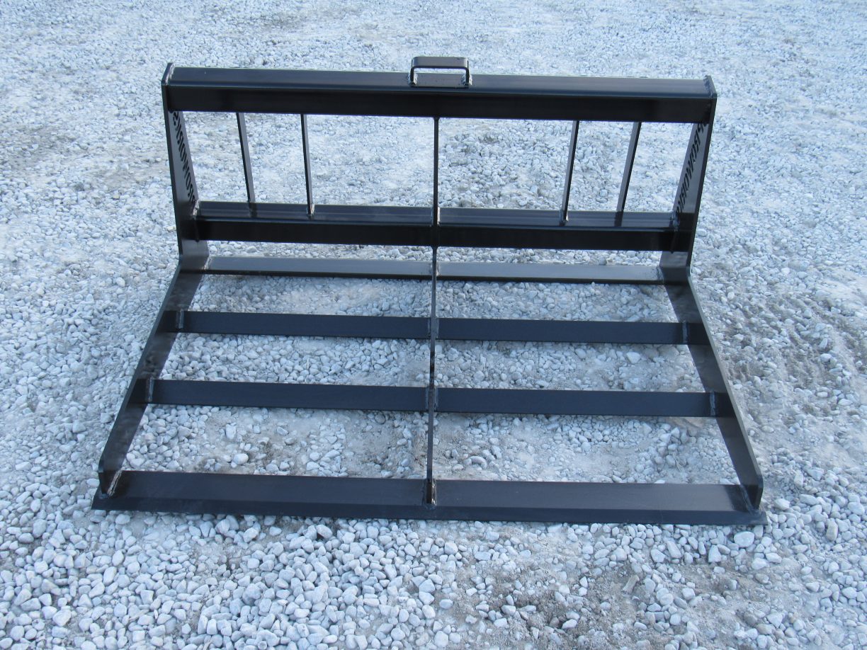 48″ Land Plane Carryall Leveler with Cutting Edge Fits Bobcat MT Mini ...