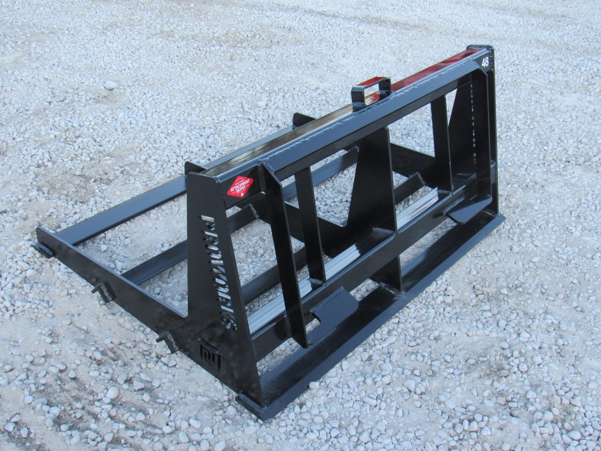 48″ Land Plane Carryall Leveler with Cutting Edge Fits Bobcat MT Mini ...