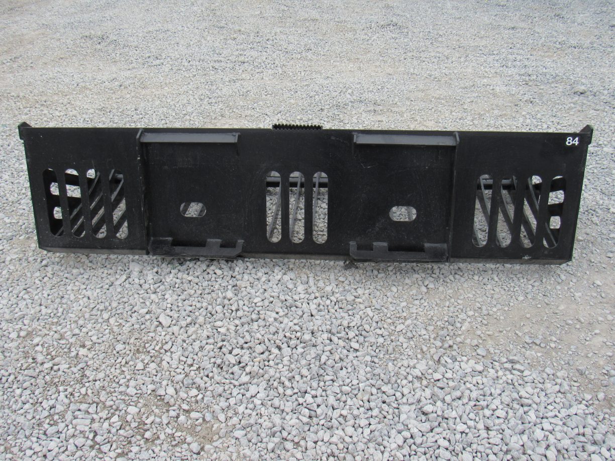 84″ Heavy Duty Skeleton Rock Bucket with Teeth Fits Skid Steer Quick ...