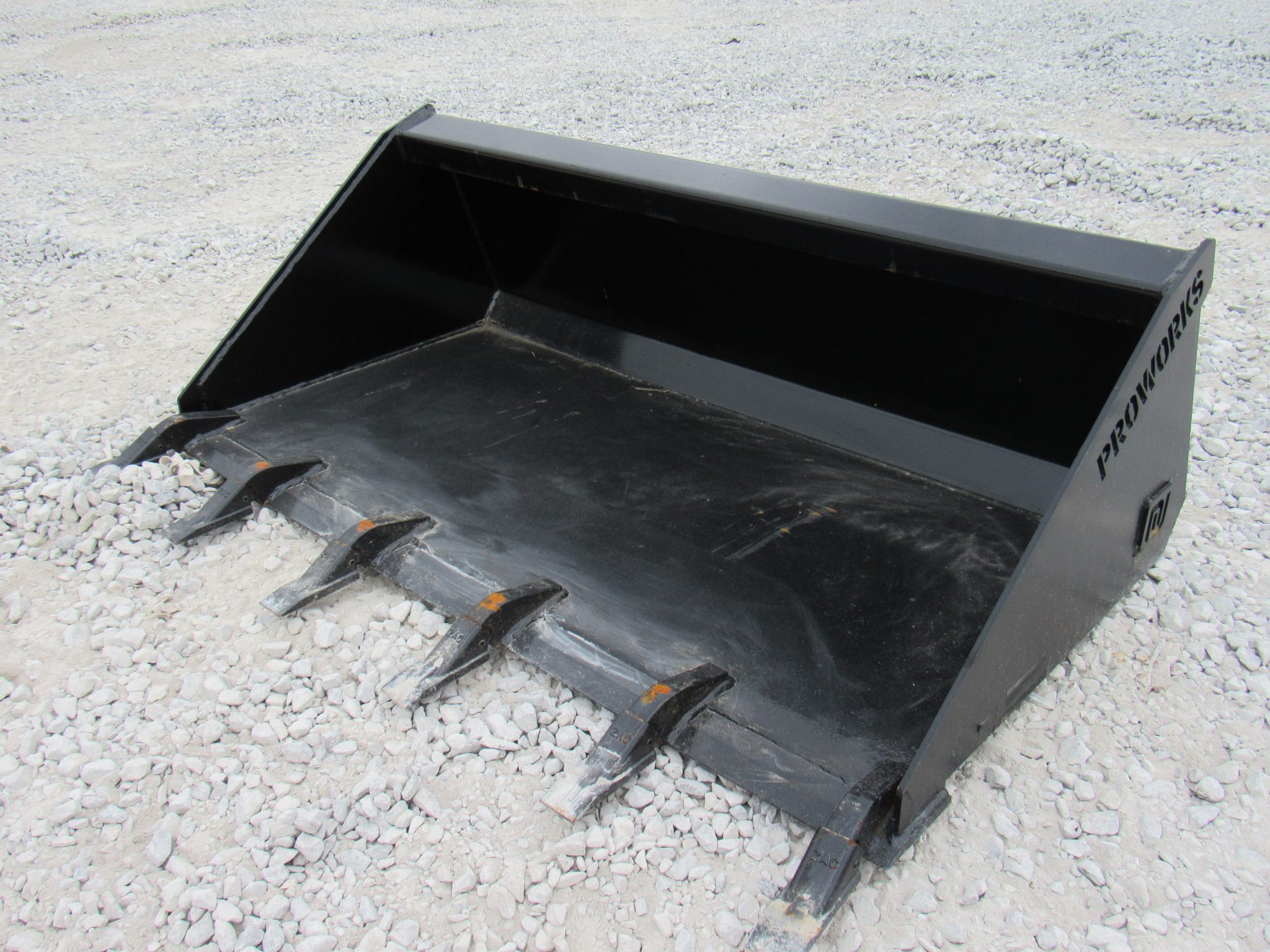 PROWORKS 48″ Low Profile Tooth Bucket Fits Mini Skid Steer – Skid Steer ...