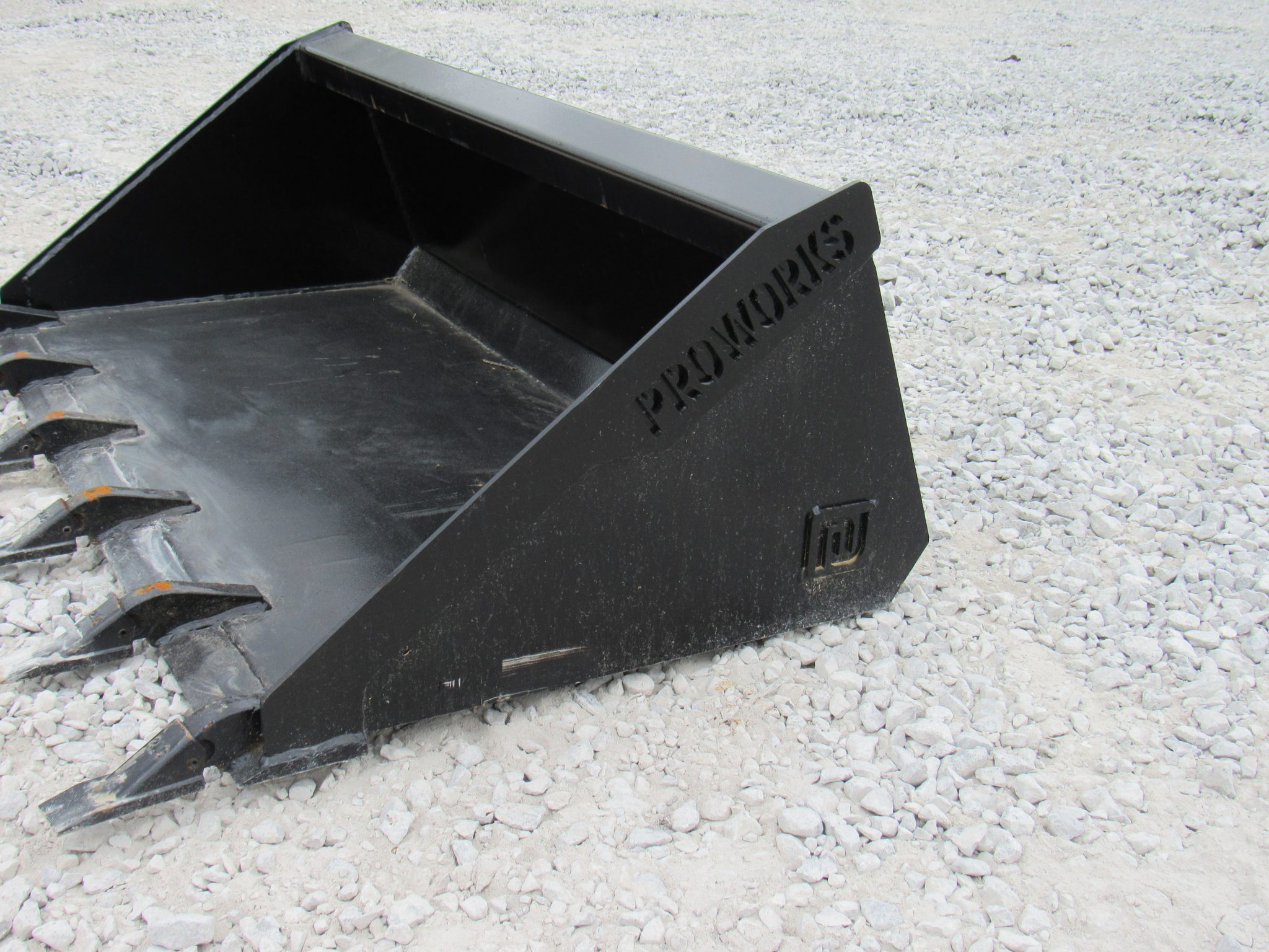 PROWORKS 48″ Low Profile Tooth Bucket Fits Mini Skid Steer – Skid Steer ...