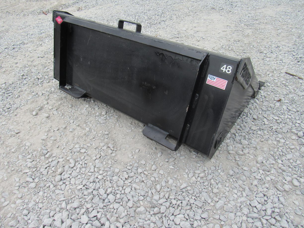 PROWORKS 48″ Low Profile Tooth Bucket Attachment Fits Bobcat MT MT50 ...