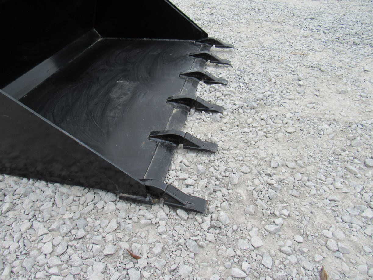 PROWORKS 48″ Low Profile Tooth Bucket Attachment Fits Bobcat MT MT50 ...