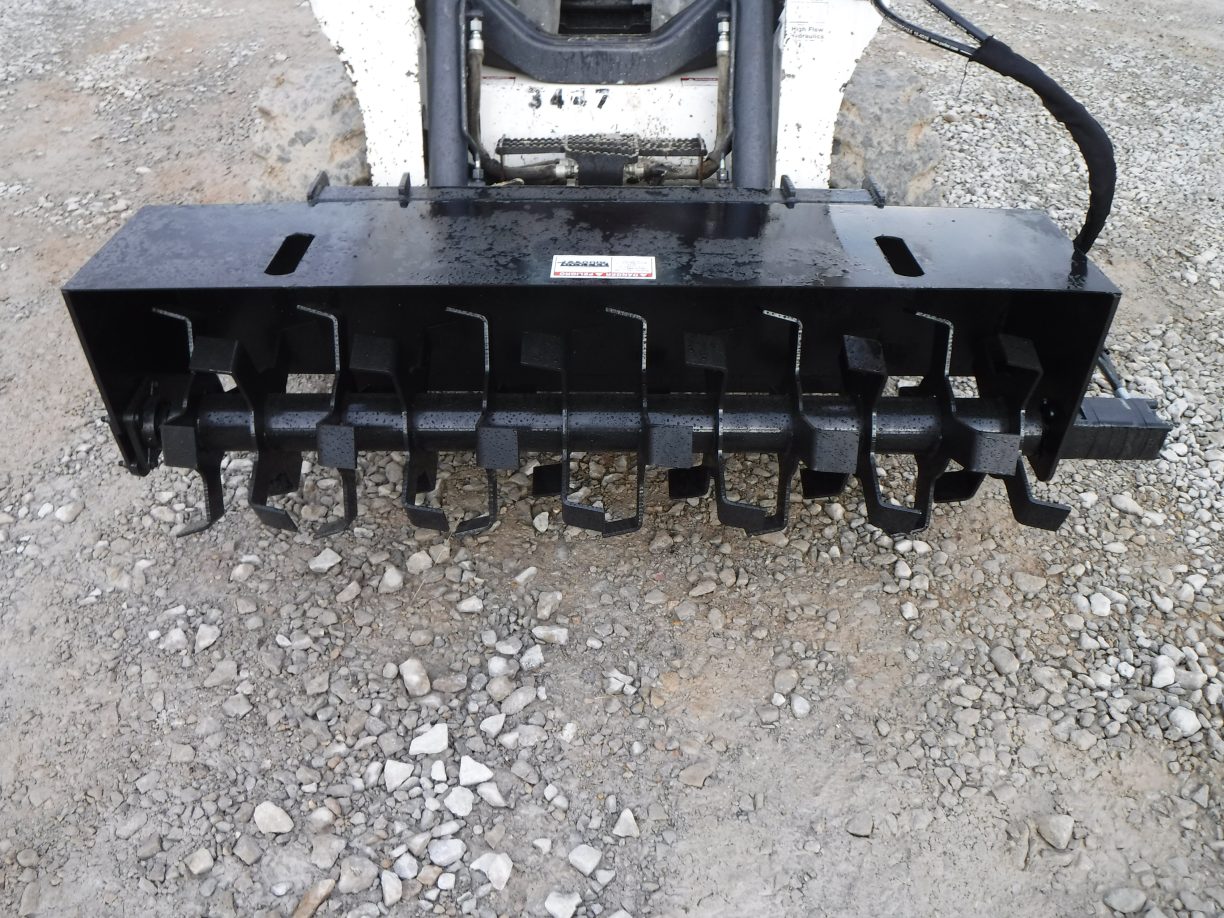 72″ Tiller Soil Conditioner Attachment Fits Skid Steer Loader – Skid ...