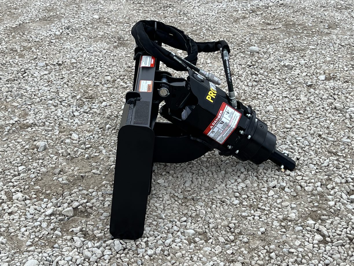 PROWORKS Hex Auger Drive AD1530 Unit Fits Skid Steer Quick Attach ...