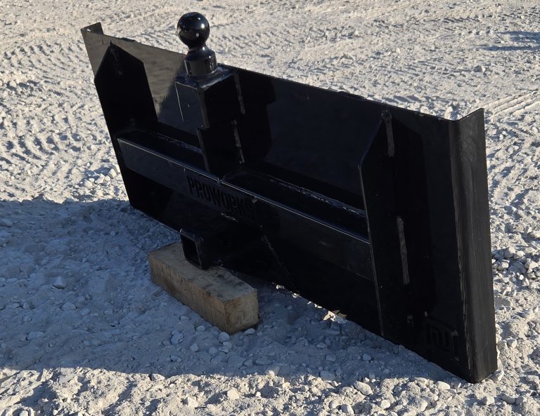 PROWorks Skid Steer Quick Attach to Trailer Receiver Hitch Attachment ...