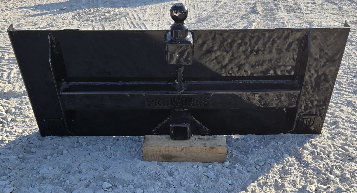 PROWorks Skid Steer Quick Attach to Trailer Receiver Hitch Attachment ...
