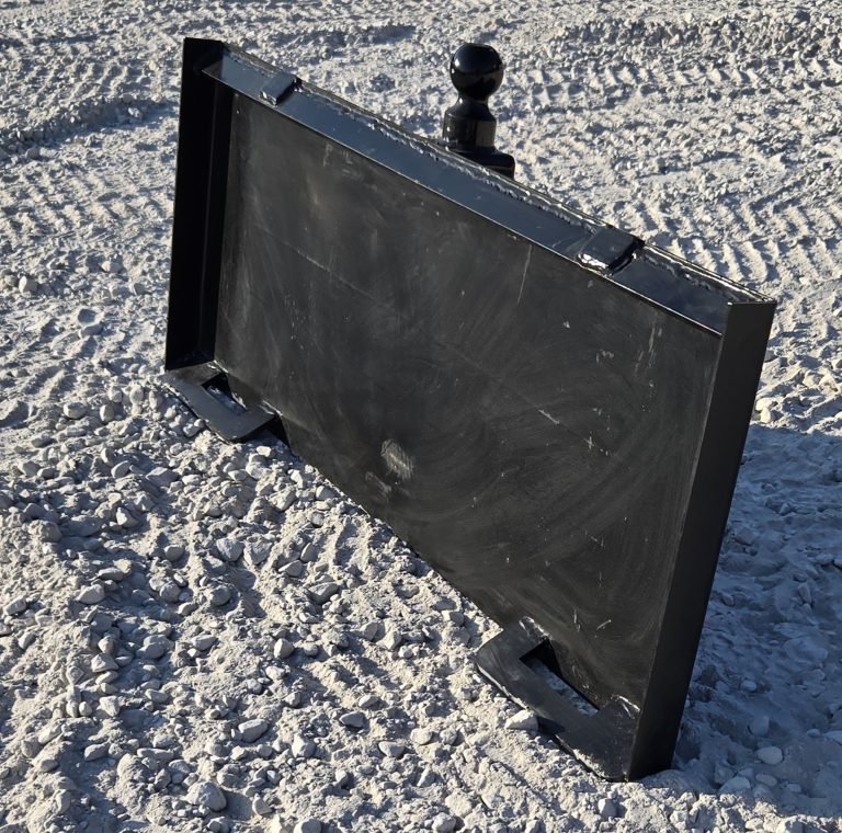 PROWorks Skid Steer Quick Attach to Trailer Receiver Hitch Attachment ...