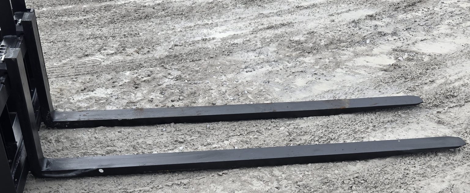 Pair of 96″ Long 8000 Pound Pallet Fork Blade, ITA Class III – Skid ...