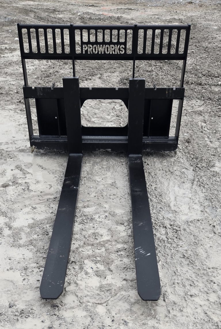 Class III Severe Duty Pallet Fork Frame with 60″ 8000 Pound Pallet ...
