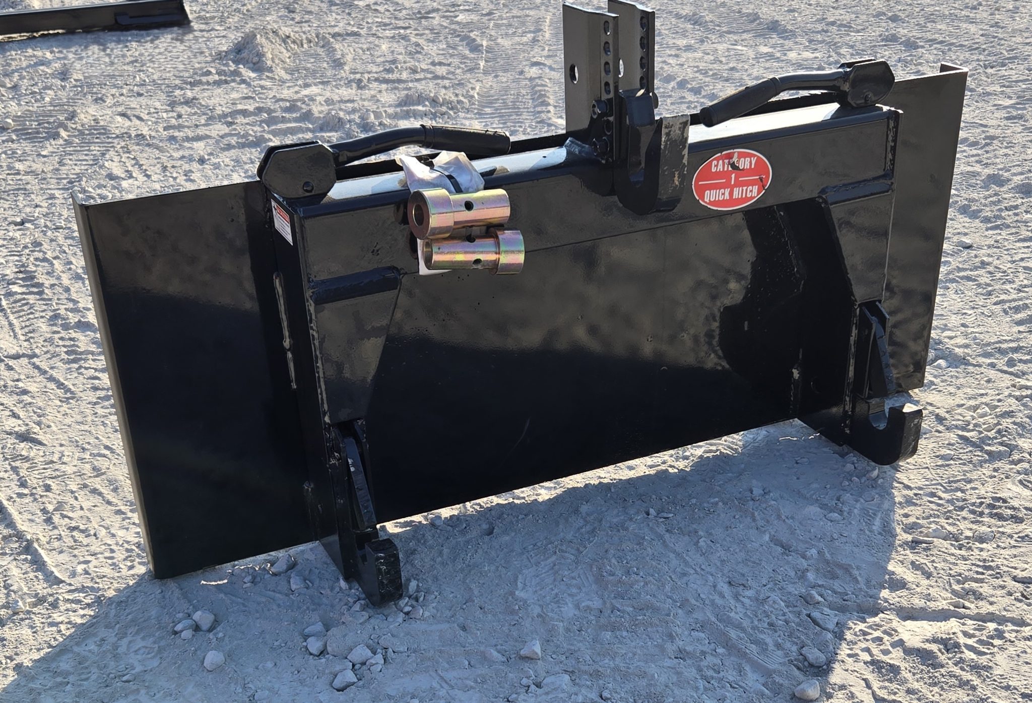 PROWorks Skid Steer Quick Attach to 3 Point CAT 1 Quick Hitch Adapter ...