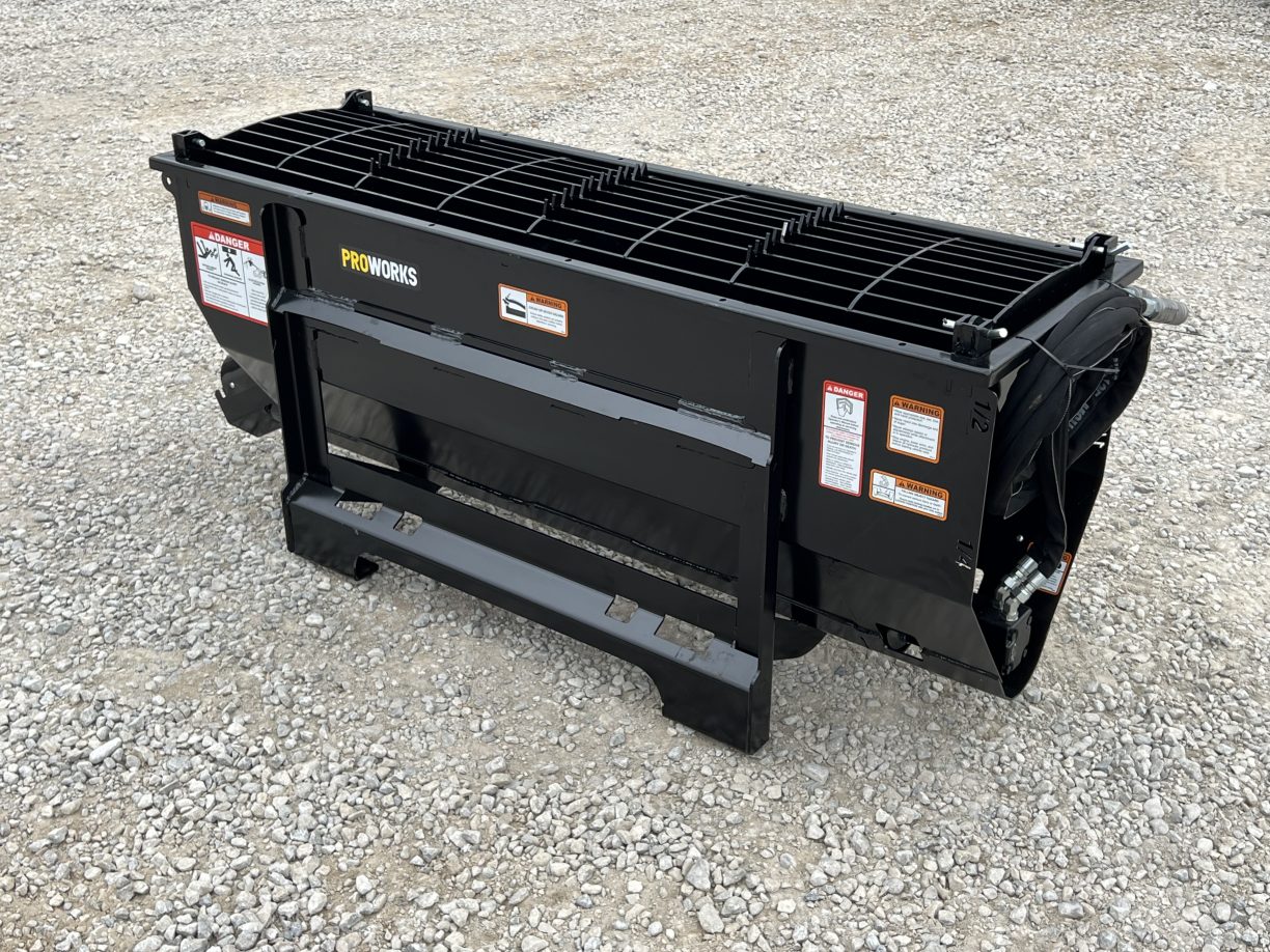 PROWorks 1/2 Yard Auger Mixer Mixing Discharge Bucket Attachment Fits ...