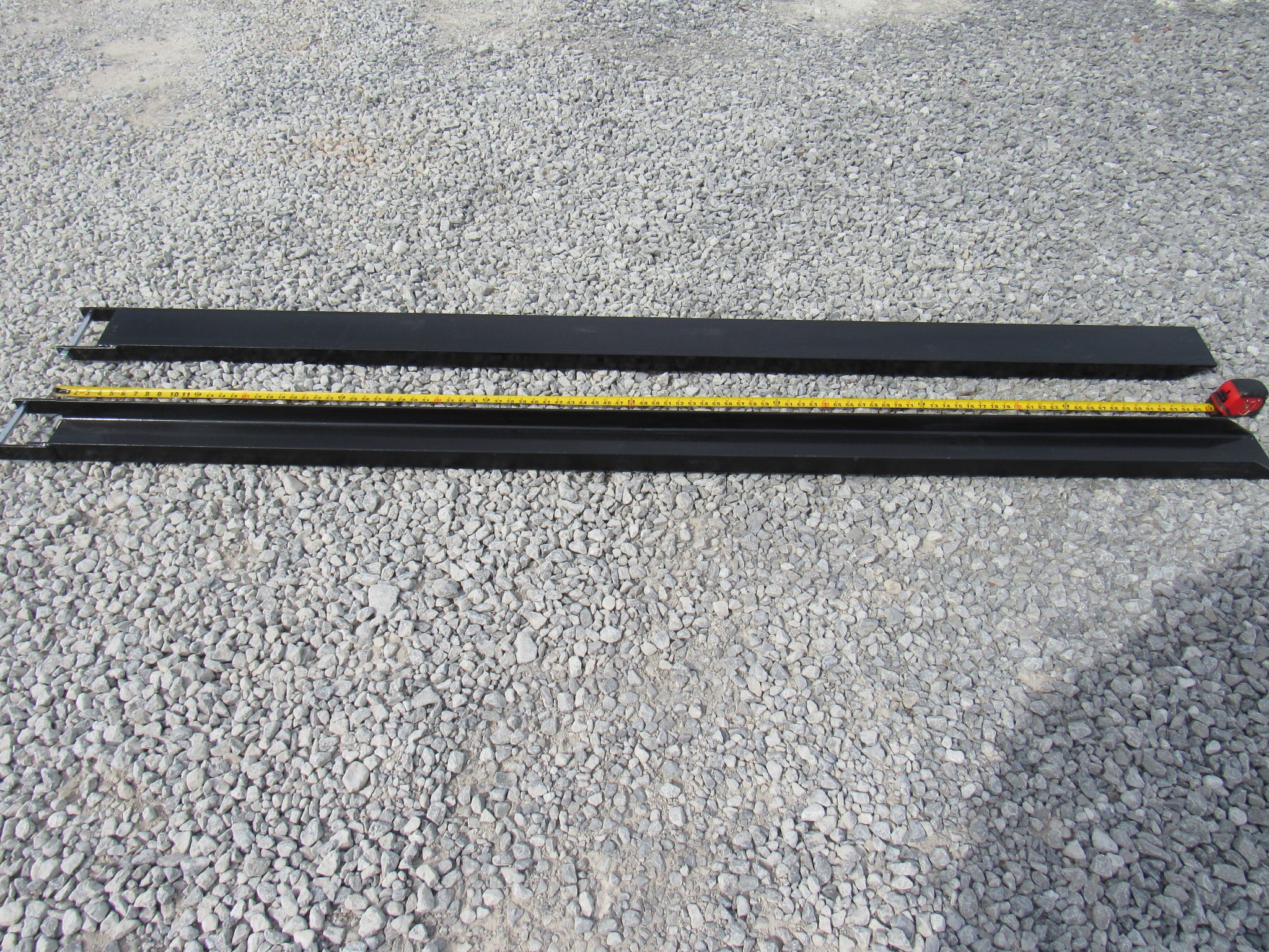 96″ Long Slide On Pallet Fork Extensions for Forklifts and Loaders ...