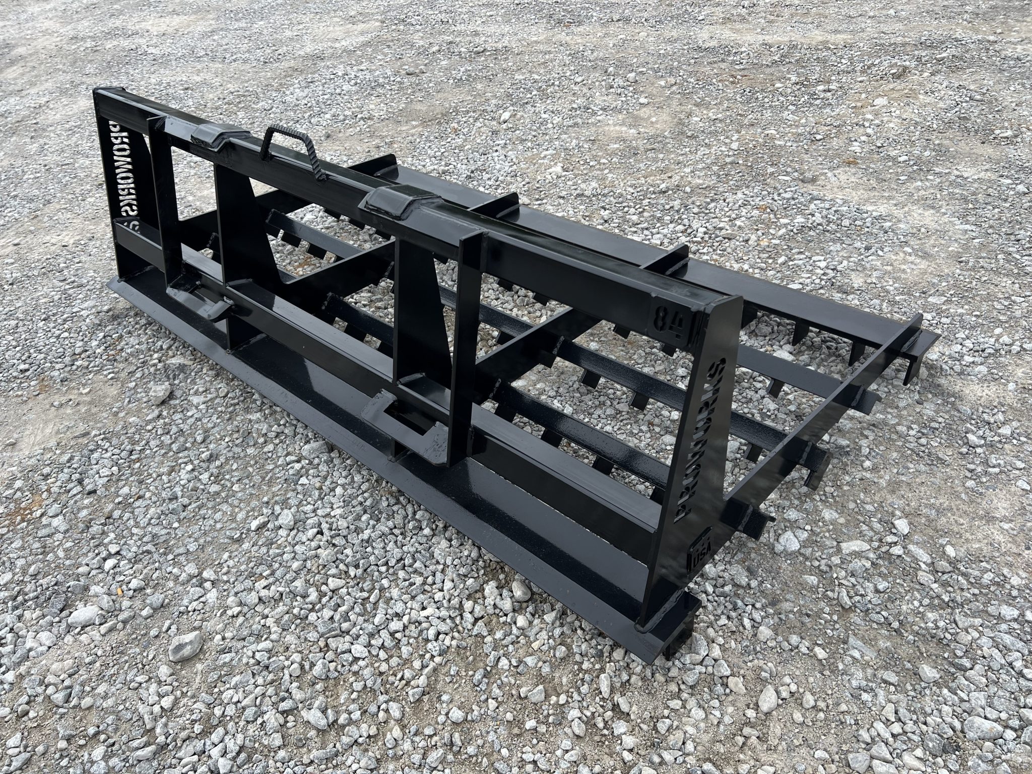 84″ Land Plane Grading Leveler with Scarifier Teeth Fits Skid Steer ...