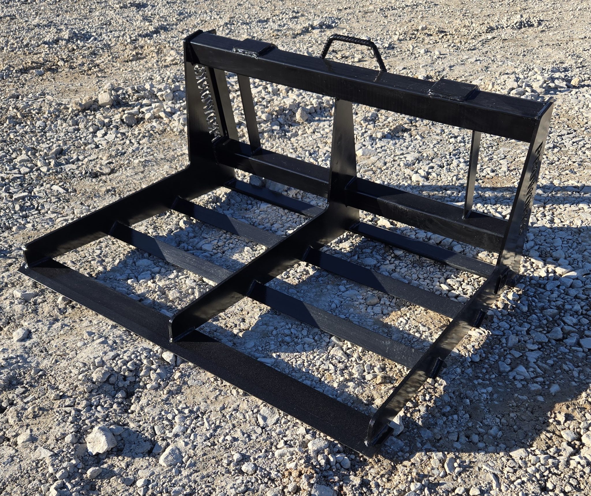 48″ Land Plane Carryall Leveler with Cutting Edge Fits Skid Steer Quick ...