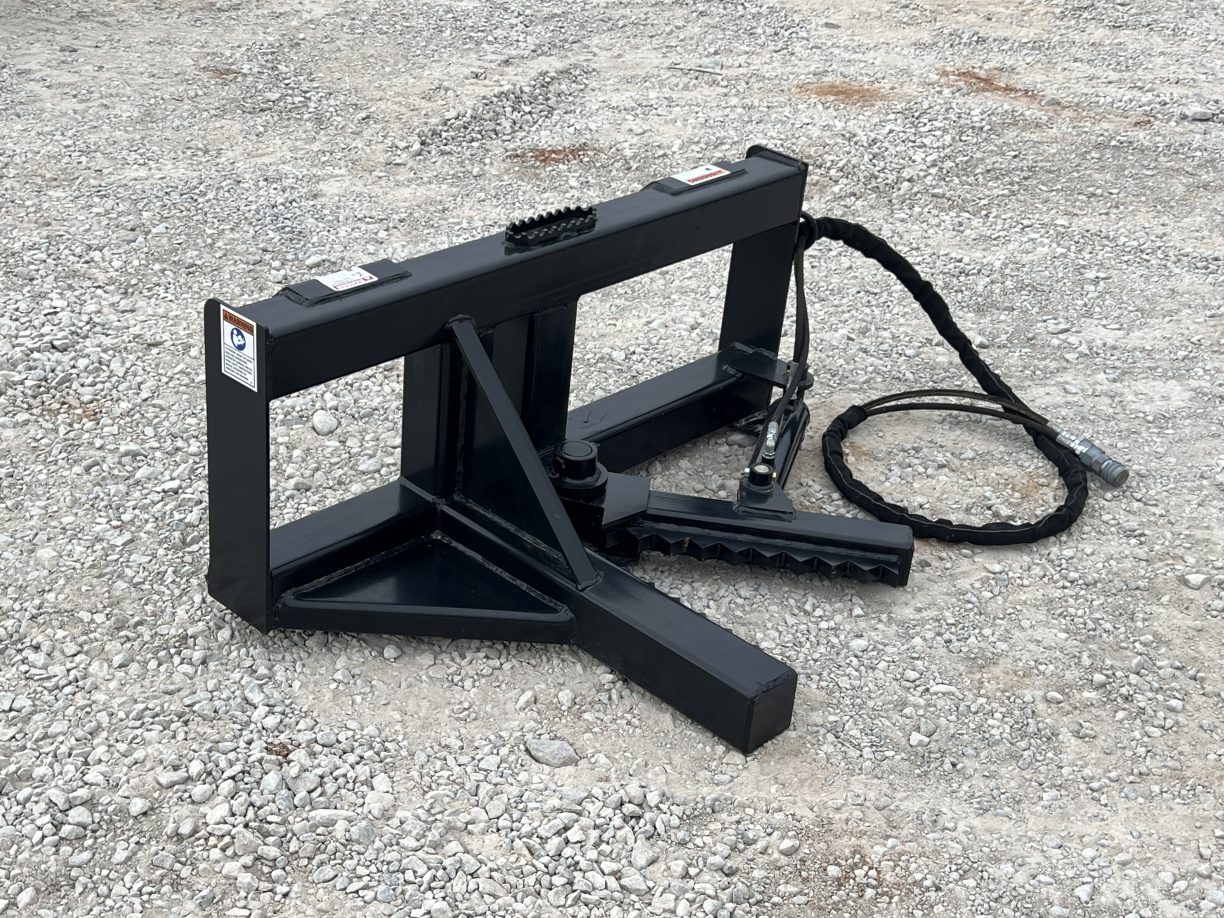Tree and Post Puller Attachment Fits Skid Steer Loader Quick Attach ...
