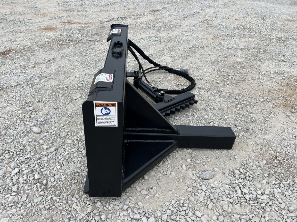 Tree and Post Puller Attachment Fits Skid Steer Loader Quick Attach ...