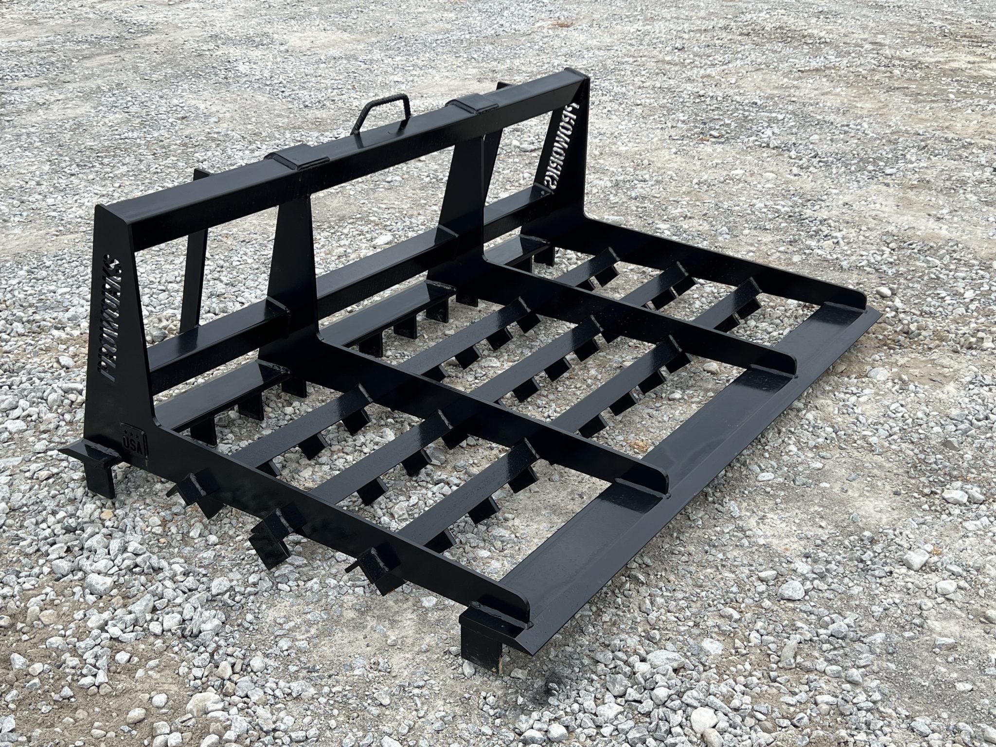 72″ Land Plane Grading Leveler with Scarifier Teeth Fits Skid Steer ...