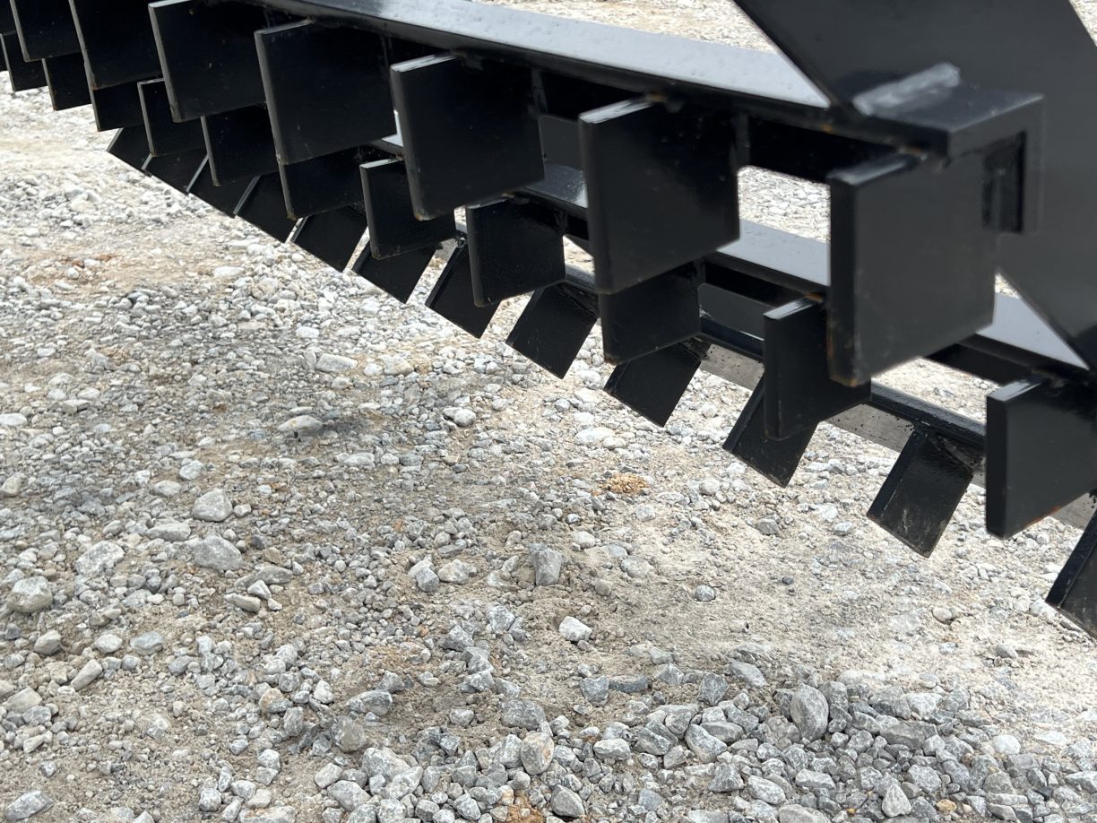 72″ Land Plane Grading Leveler with Scarifier Teeth Fits Skid Steer ...