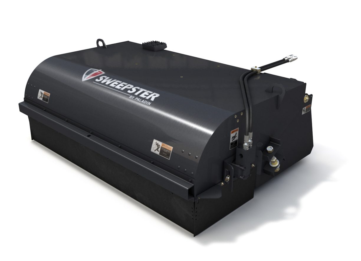 Paladin Sweepster 72″ Pick Up Box Sweeper Broom Attachment Fits Skid ...