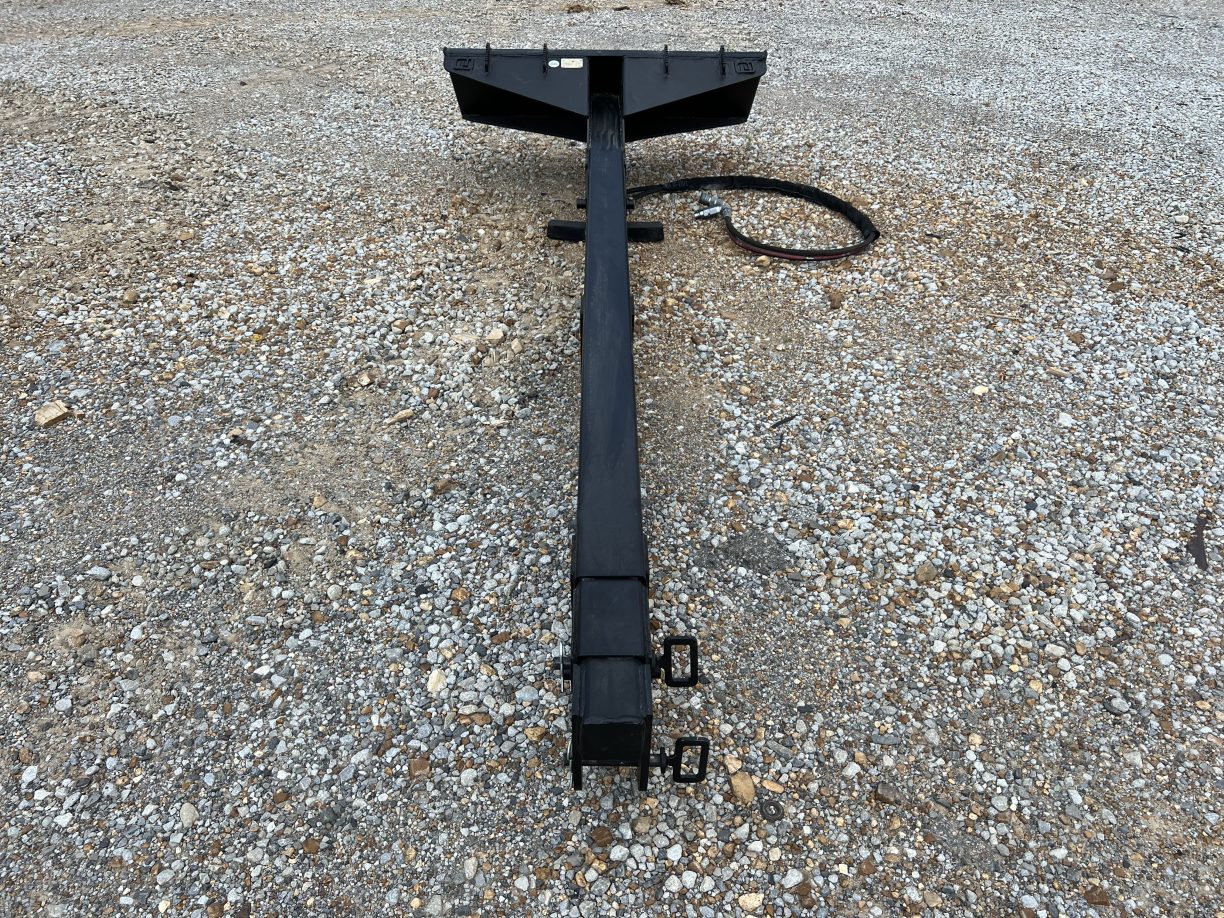 Hydraulic Telescopic Boom Pole Attachment Fits Skid Steer Quick Attach ...