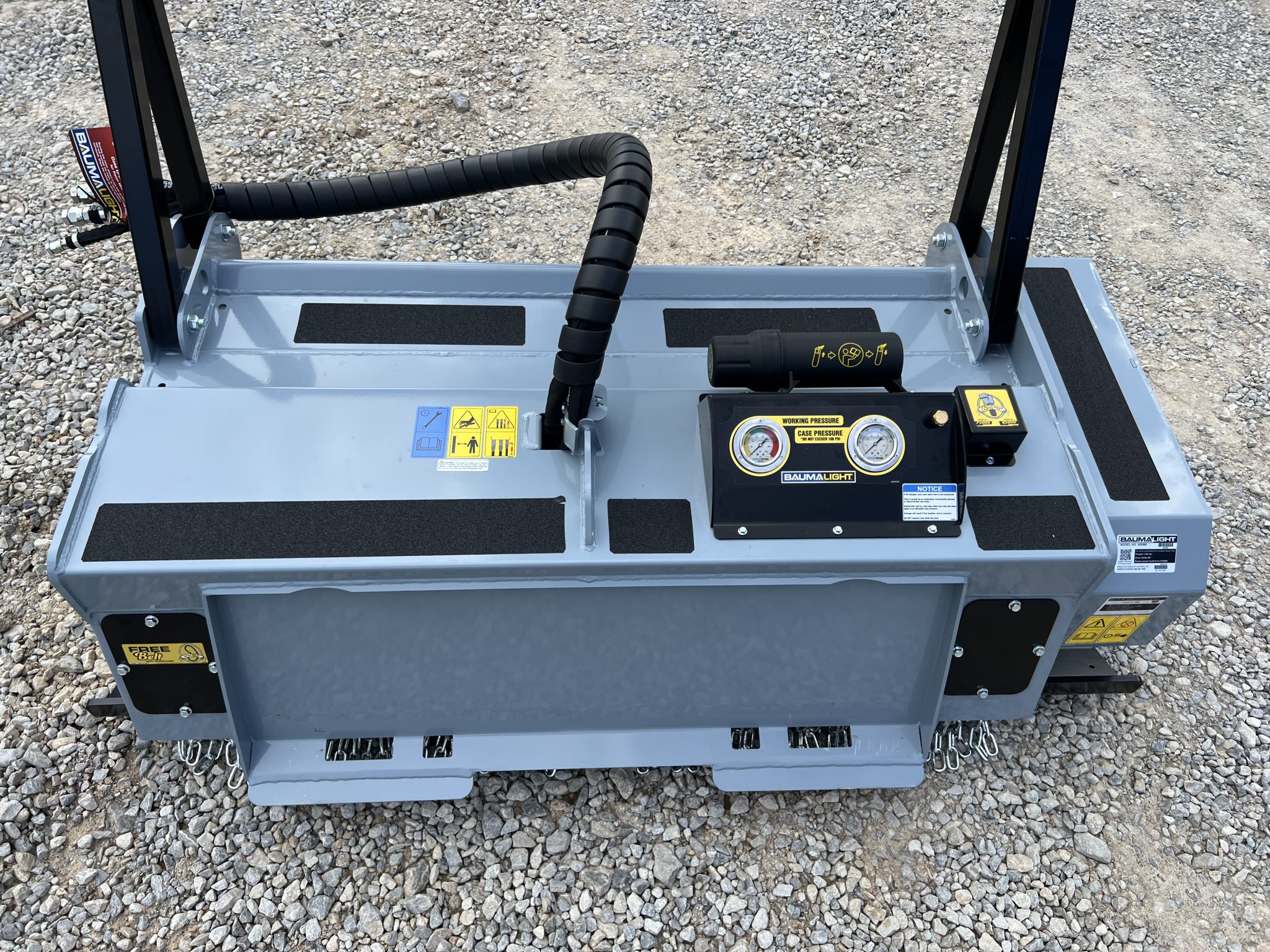 Baumalight MS560 Fixed Tooth Forestry Mulcher Attachment Fits Skid ...