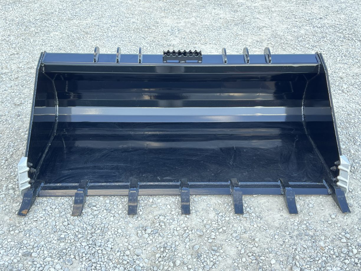 XHD 73″ Severe Duty Tooth Bucket with Side Cutters Fits Compact Track ...