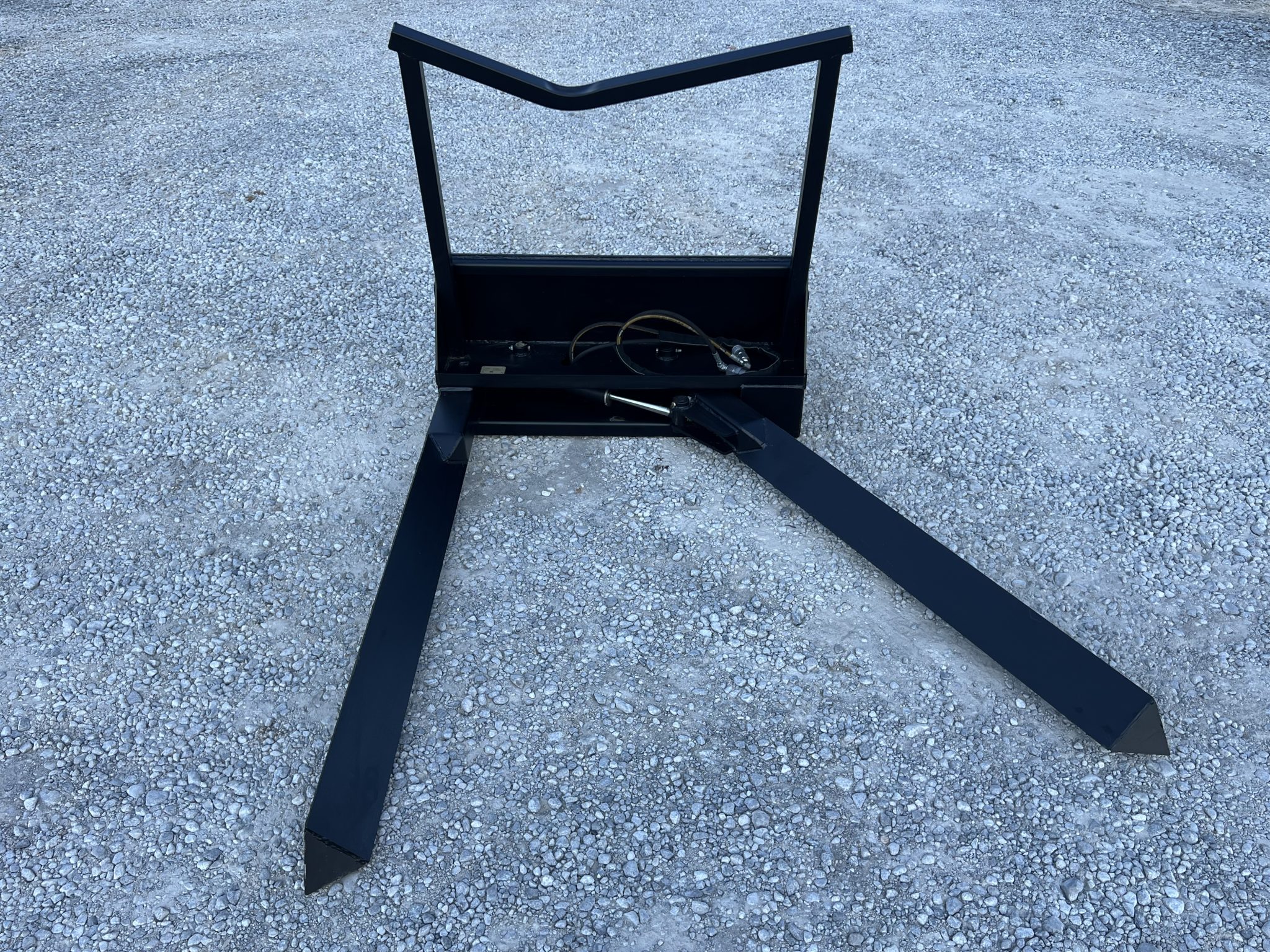 Hydraulic Nursery Tree Fork Attachment Fits Skid Steer Tractor Quick ...