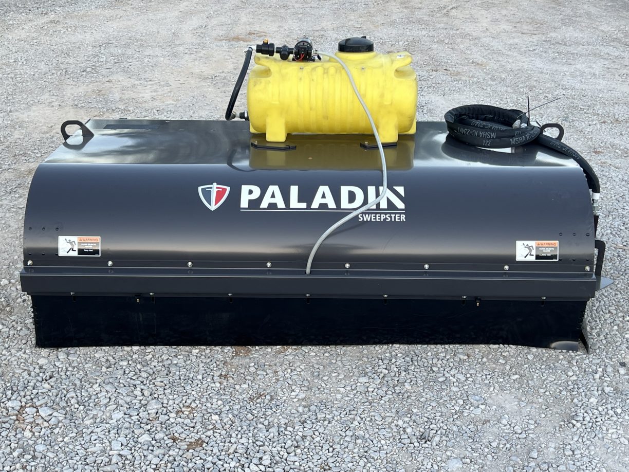 Paladin Sweepster 84″ Pick Up Box Sweeper Broom with Water Tank Kit ...
