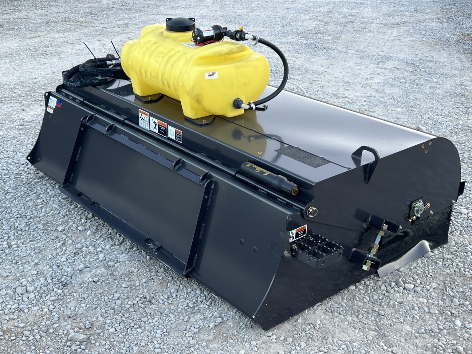 Paladin Sweepster 84″ Pick Up Box Sweeper Broom with Water Tank Kit ...