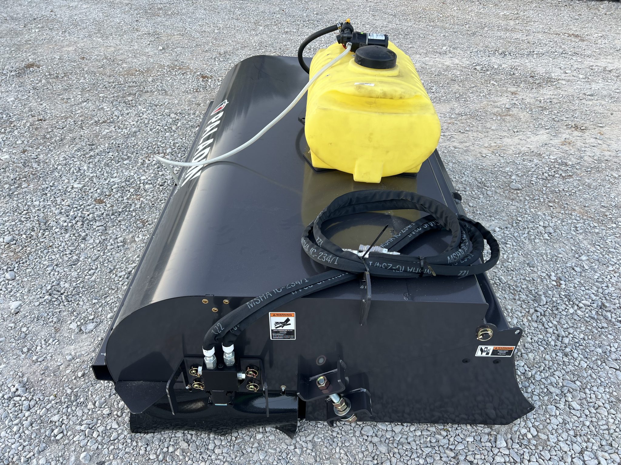 Paladin Sweepster 84″ Pick Up Box Sweeper Broom with Water Tank Kit ...
